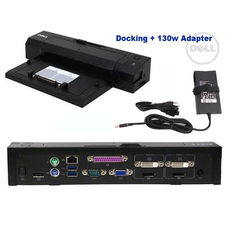 Dell PR02X E Port Plus Docking Station Port Replicator Latitude ...