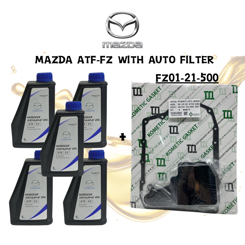 Genuine Mazda ATF - FZ Automatic Transmission Oil Fluid + Mazda Auto ...