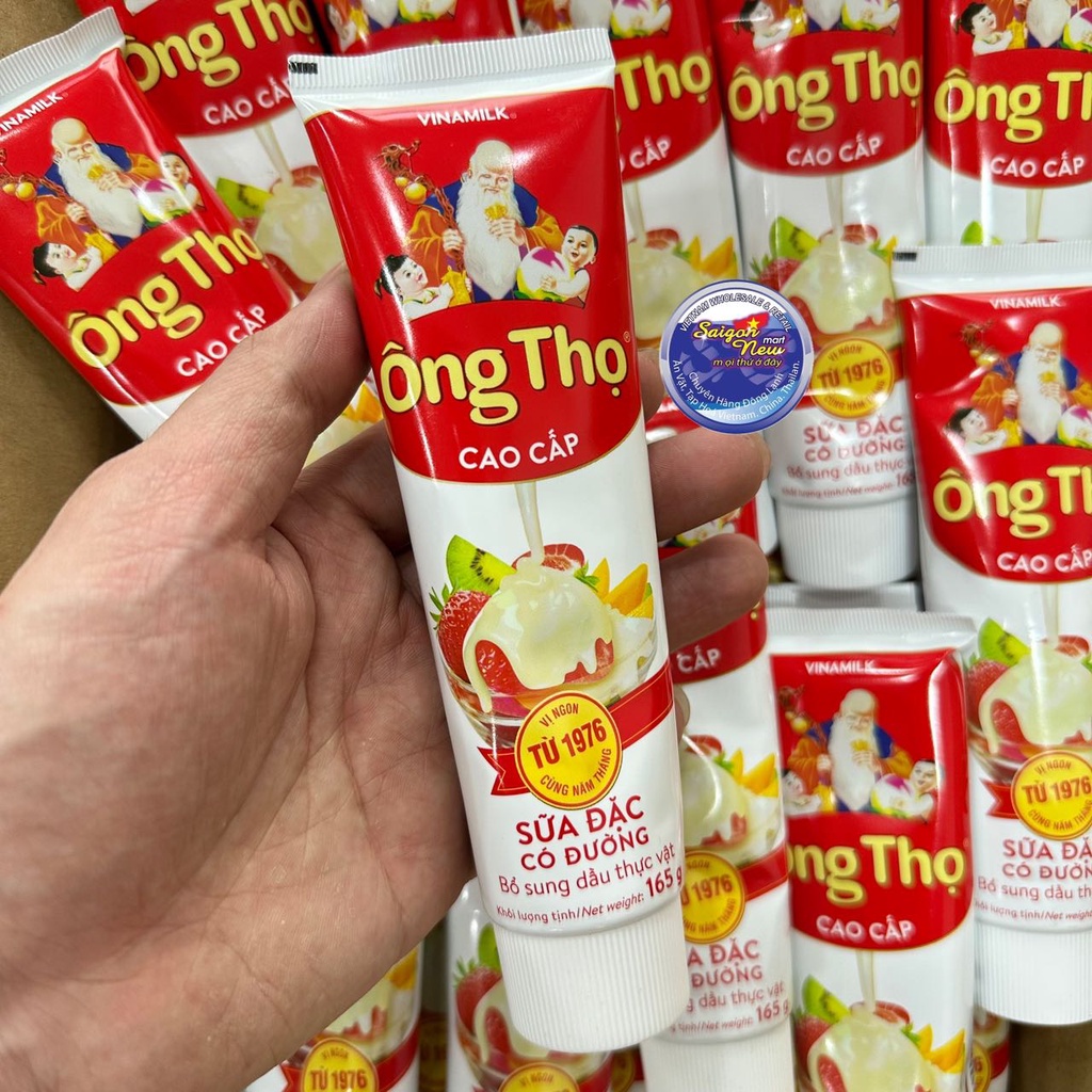 Sua Dac Ong Tho Vinamilk Condensed Milk 165gr | Shopee Malaysia