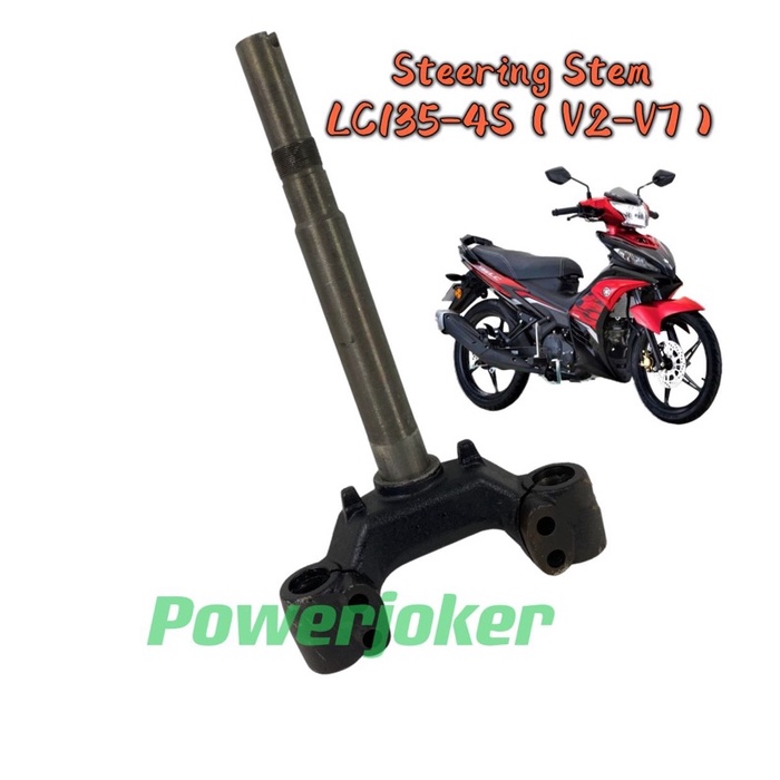 Yamaha LC135 4S LC 135 New V2 V3 V4 V5 V6 V7 - Front Fork Steering Stem/ Depan Fork Tapak Tiga ...