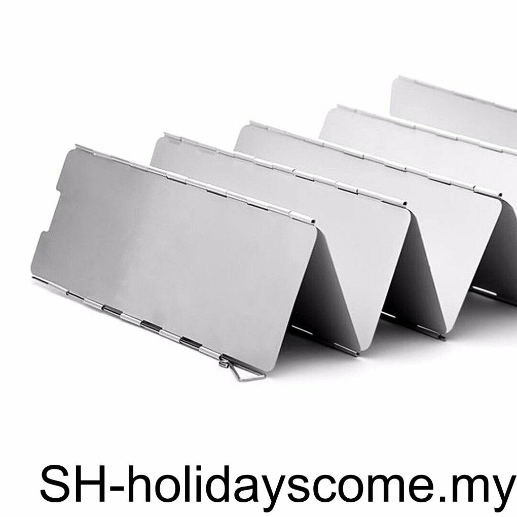 Gas Stove Wind Shield Aluminum Alloy Windproof Screen Cooker Guard ...