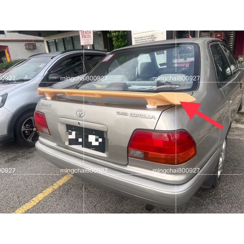 TOYOTA SEG TRD SPOILER ABS | Shopee Malaysia