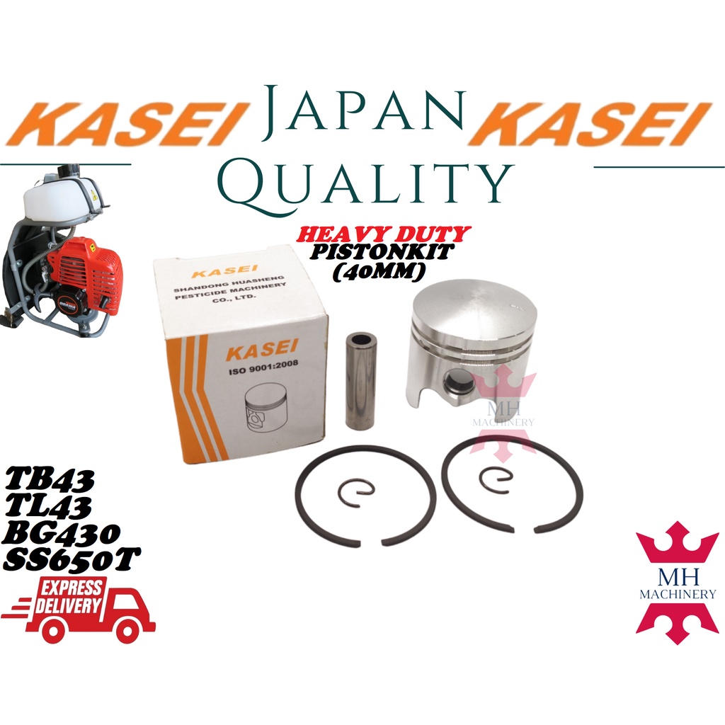 Brush Cutter Piston Kit KASEI Heavy Duty(40MM)BG430/TB43/TL43/SS650T ...