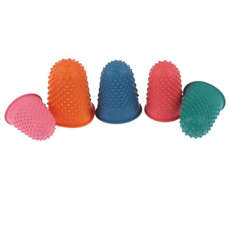 1 pc Sarung Jari Protector Sewing Cone Rubber Safety Pelindung Fingers ...