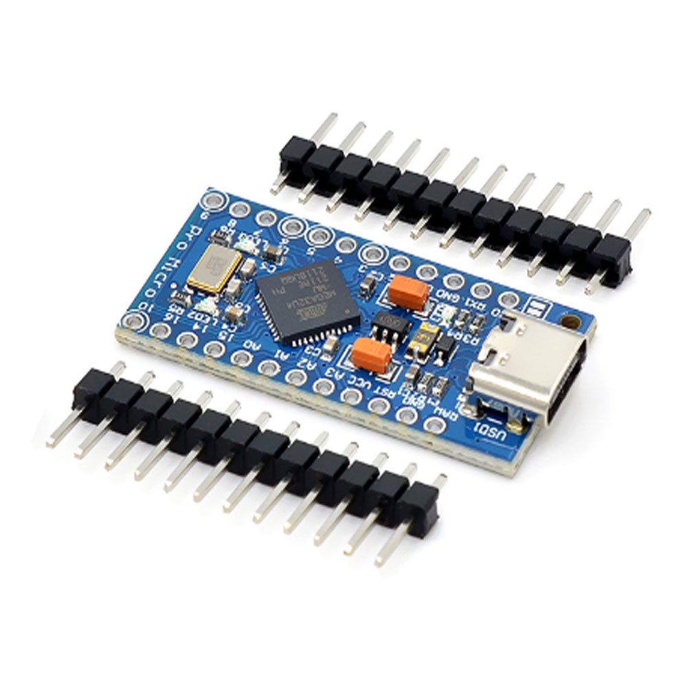 MICRO/MINI/TYPE-C USB ATMEGA32U4 Module 5V 16MHz Board For Arduino ...