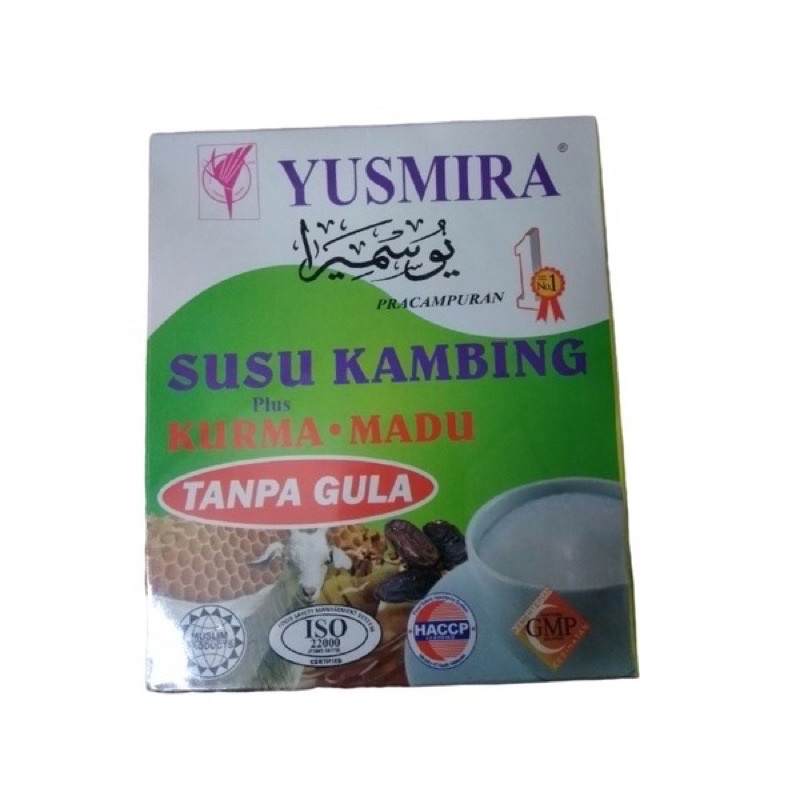 yusmira susu kambing plus kurma madu stevia (tanpa gula) | Shopee Malaysia