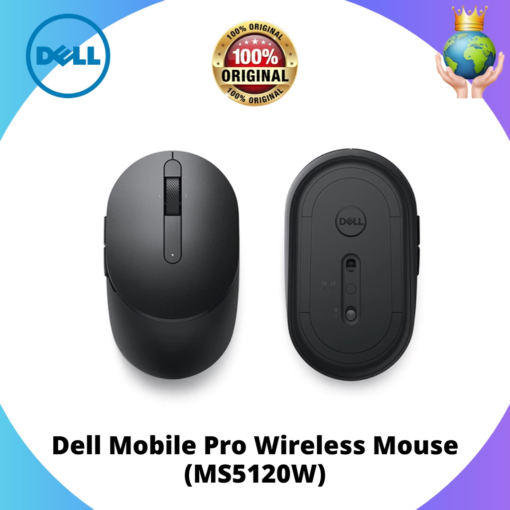 Dell MS5120W Mobile Pro Wireless Mouse | Shopee Malaysia