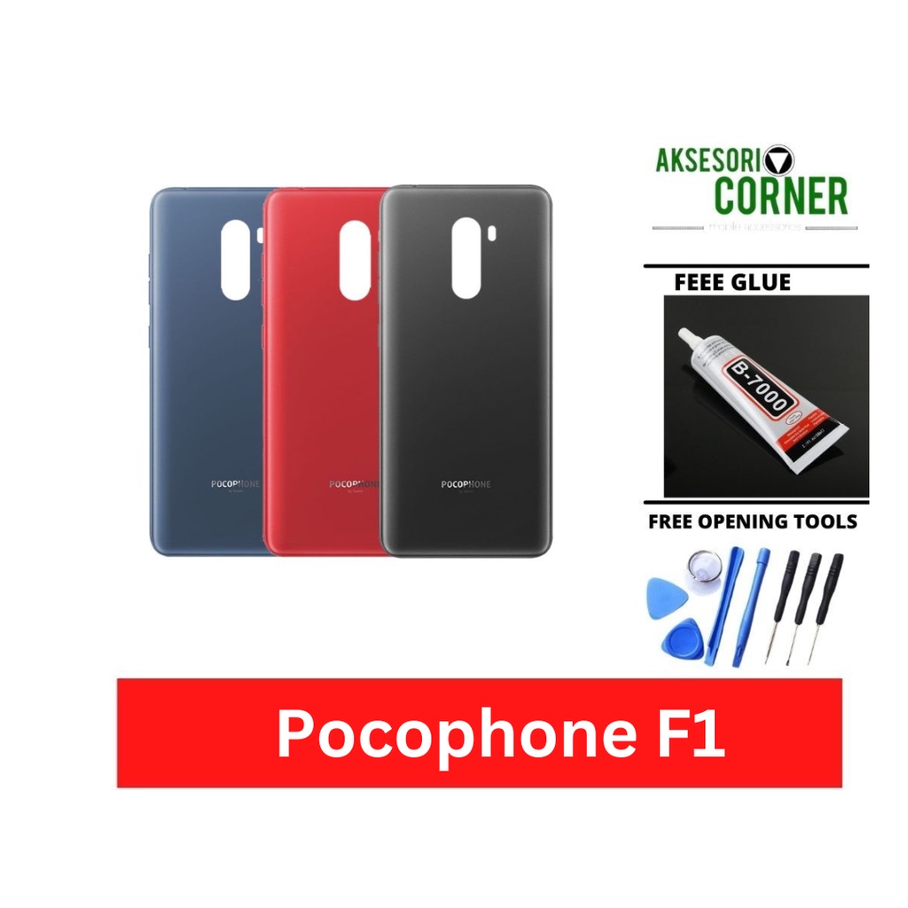 Xiaomi Pocophone F1 Back Battery Cover Housing | Shopee Malaysia