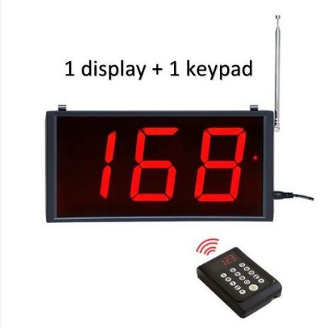 QMS Queue System Restaurant Wireless Number Keypad Call Queue | System ...