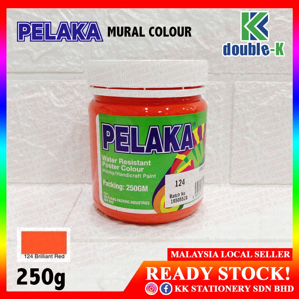 PELAKA Mural Colour/ Poster Colour/ Wall Painting (250g) - RM10.50-RM11 ...