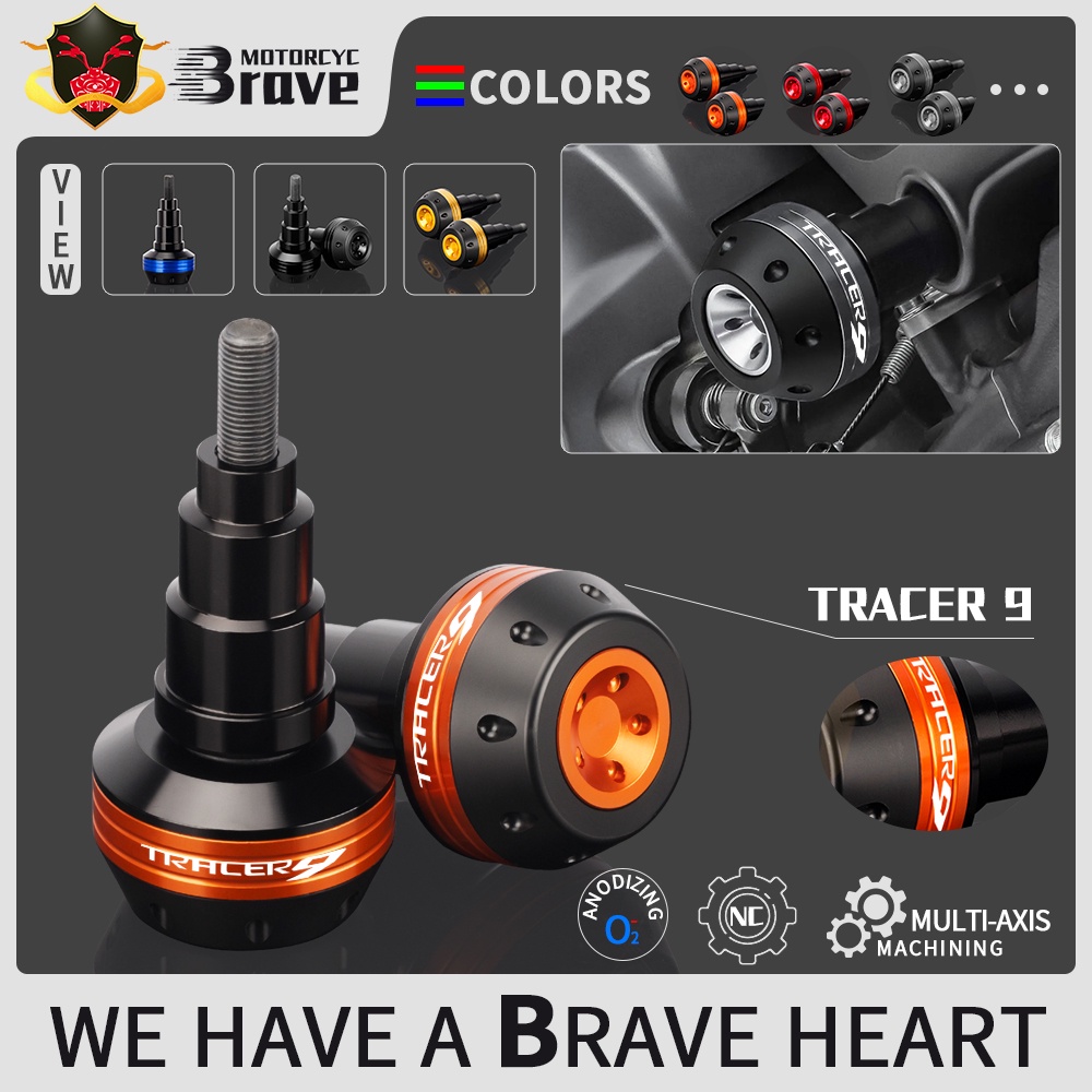 Logo Tracer 9 / gt Frame Crash Slider Falling Protector For Yamaha ...