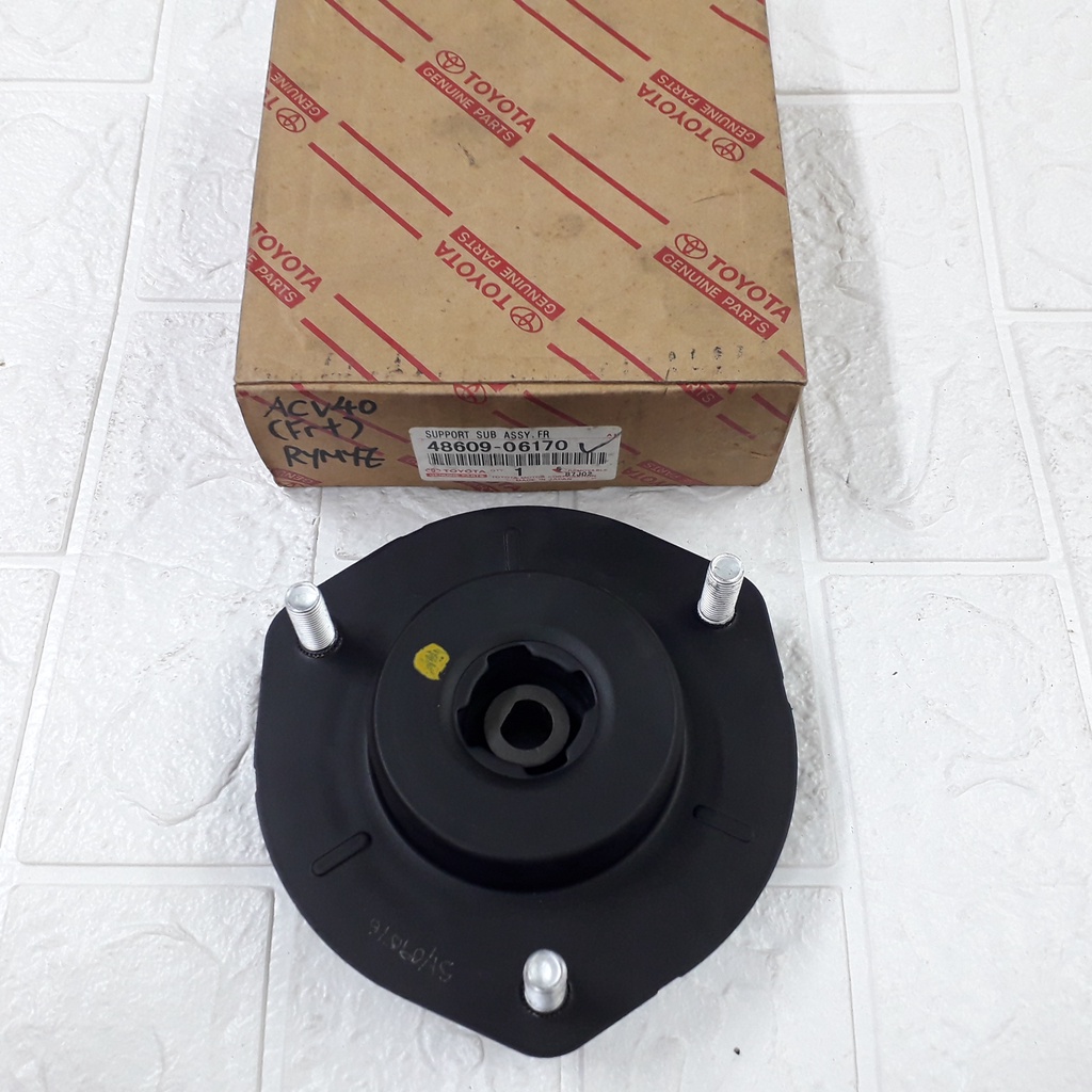 (*1PCS TOYOTA 48609-06170) FRONT (DEPAN) ABSORBER MOUNTING FOR TOYOTA ...