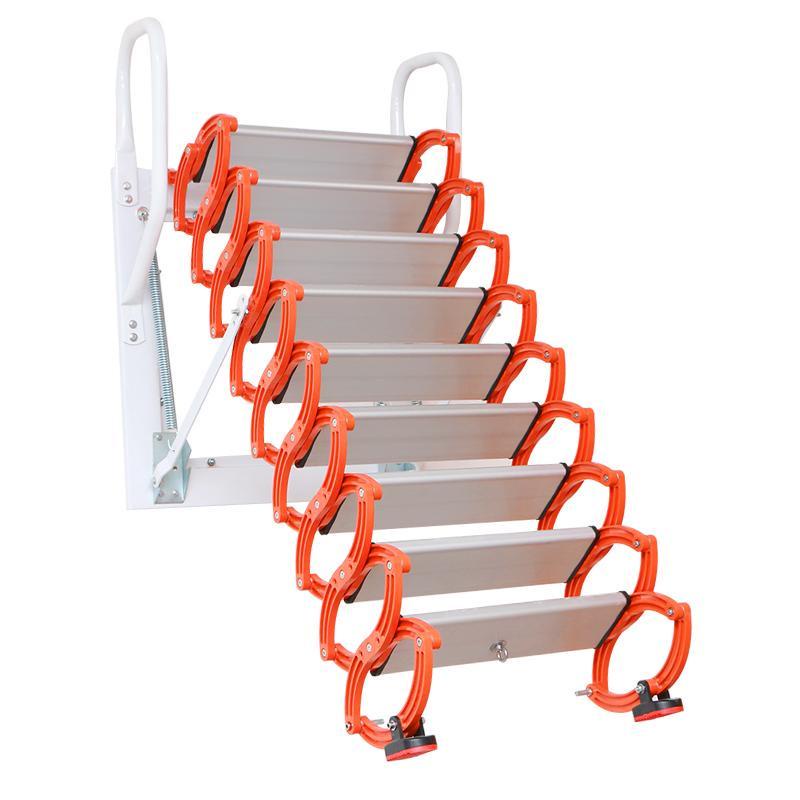 Attic Retractable Staircase Indoor and Integral Stretch Invisible ...
