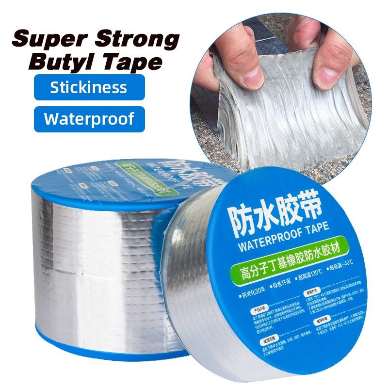 Waterproof Tape Anti Leaking Tape Aluminum Foil Tape Butyl Gam Bumbung ...