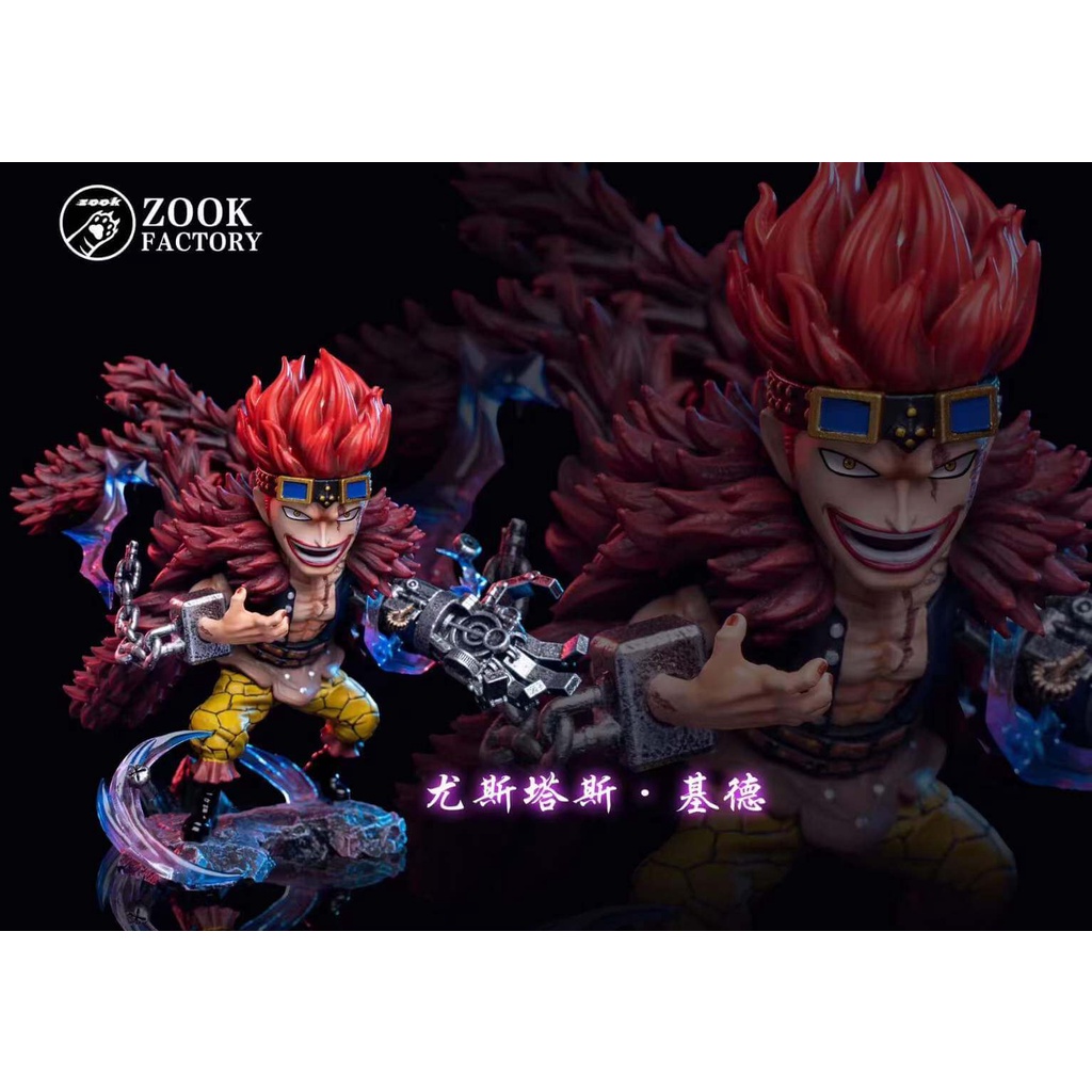Zook Factory - One Piece Series 003 - Eustass Kid Resin Statue GK ...