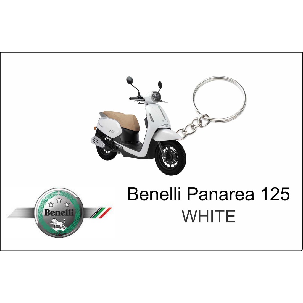 2022 Benelli Panarea white 125 keychain 2d | Shopee Malaysia