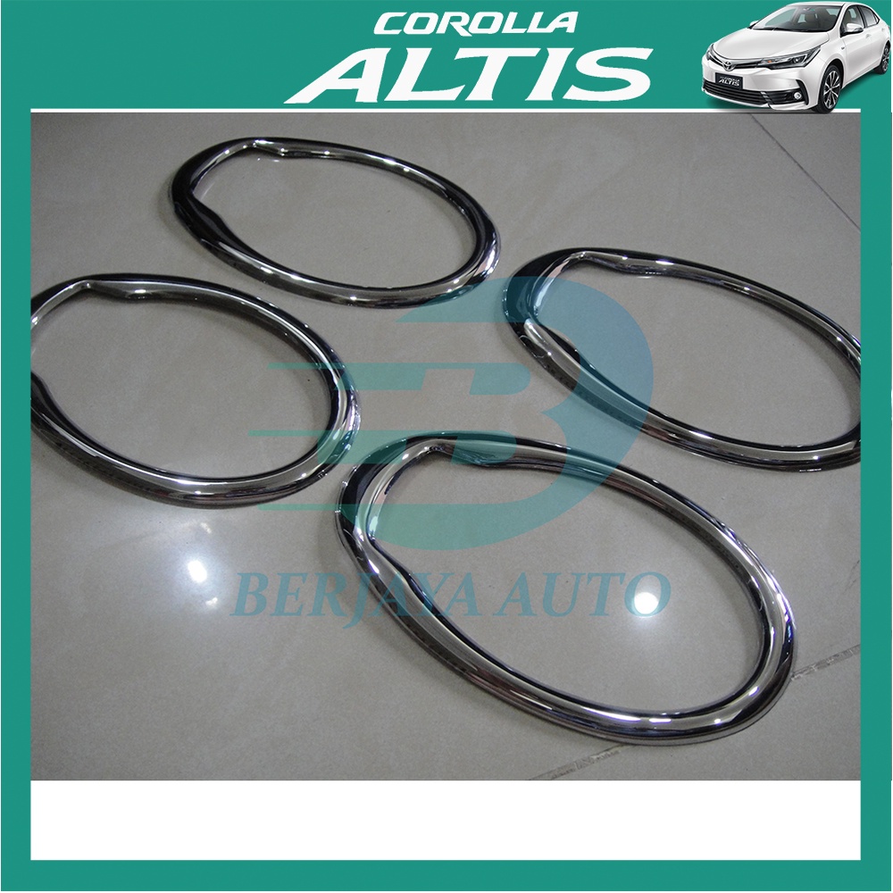 Nissan Almera 2011 - 2018 Inner Chrome Handle Ring Berjaya Auto ...