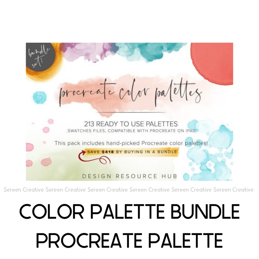 P128 Procreate Color Palette Jackpot (Color Swatches) | Shopee Malaysia