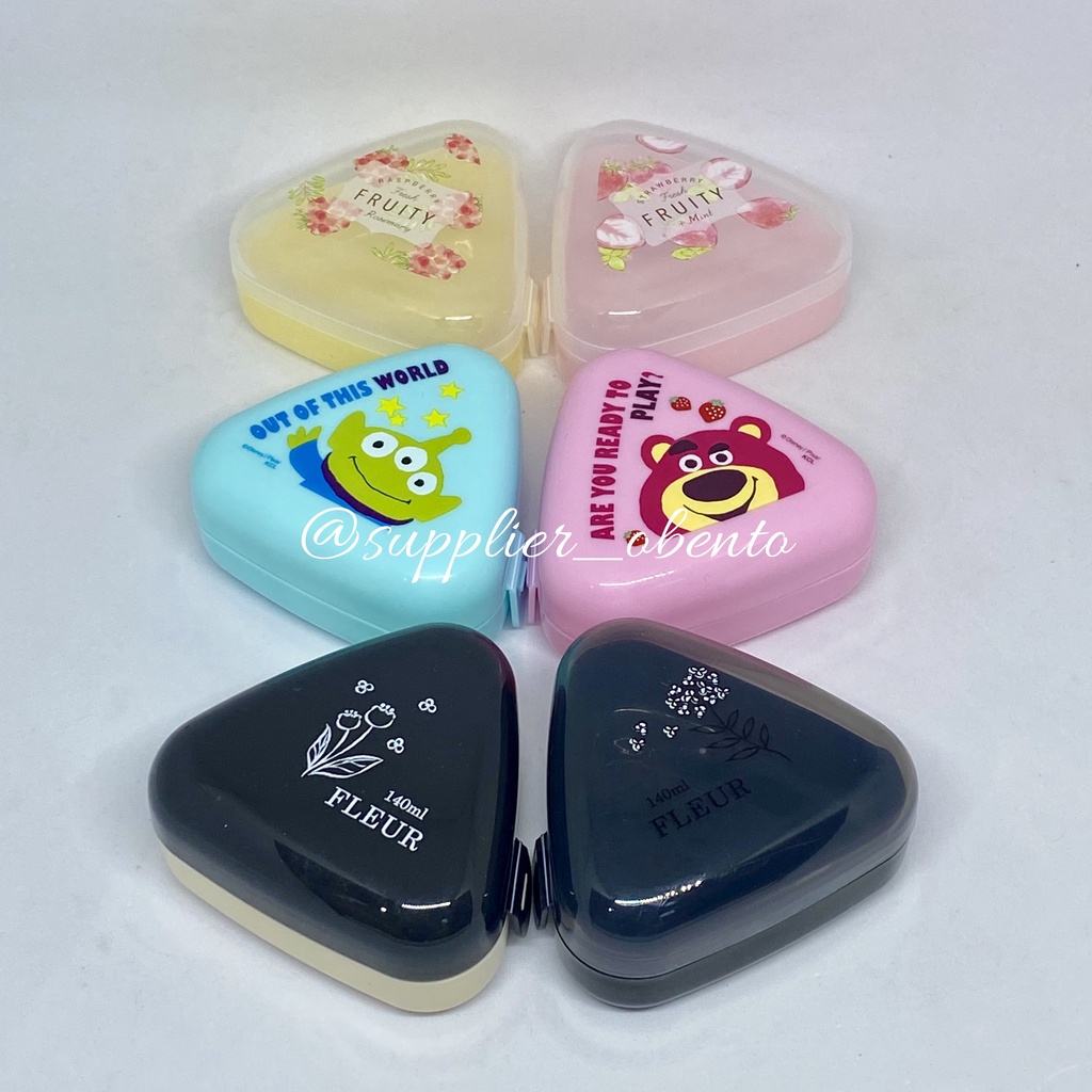 A] Characters Onigiri Character Box Snack Case Bento Goods - Onigiri ...