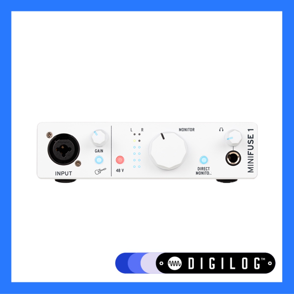 Arturia MiniFuse 1 USB Recording Interface Sound Card | Shopee Malaysia