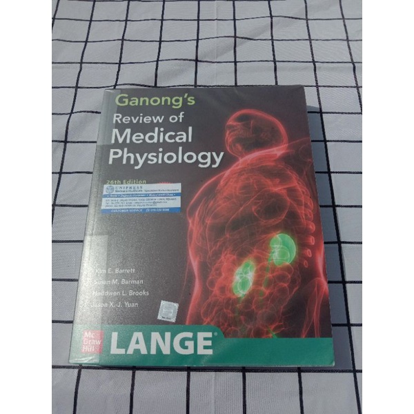Ganong's Review of Medical Physiology [26th edition] (Preloved book ...