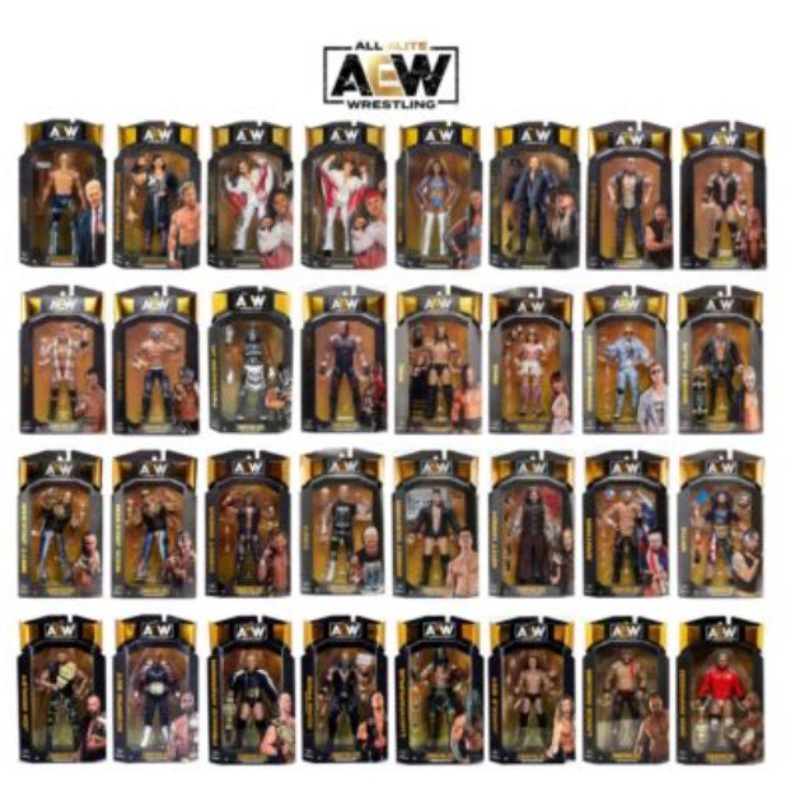 READY STOCK AEW ACTION FIGURE / wwe action figure ORIGINAL BY JAZWARES ...