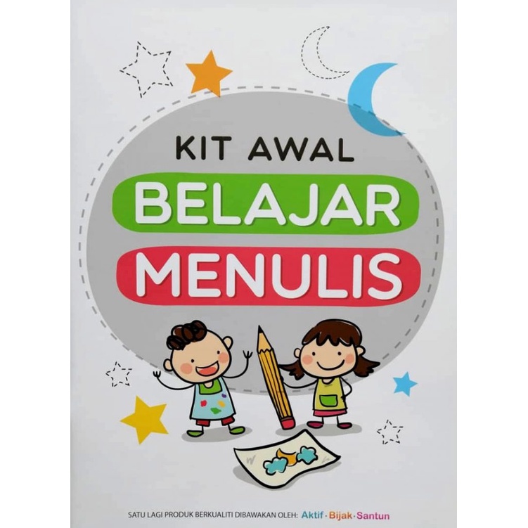 BUKU KIT AWAL BELAJAR MENULIS (MELATIH ANAK MENULIS) | Shopee Malaysia