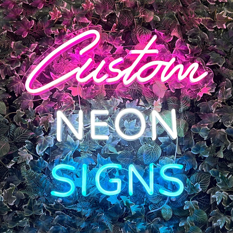 Custom Neon Flex | Led Neon Flex | Neon Sign | Room Decoration//COSTUM ...