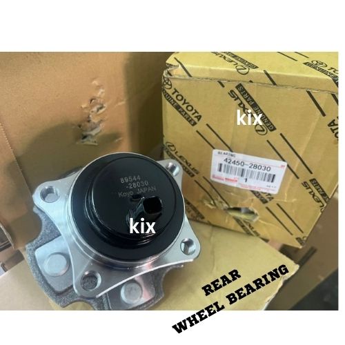 ORIGINAL TOYOTA REAR WHEEL BEARING 42450-28030 VELLFIRE/ALPHARD ANH20 2 ...