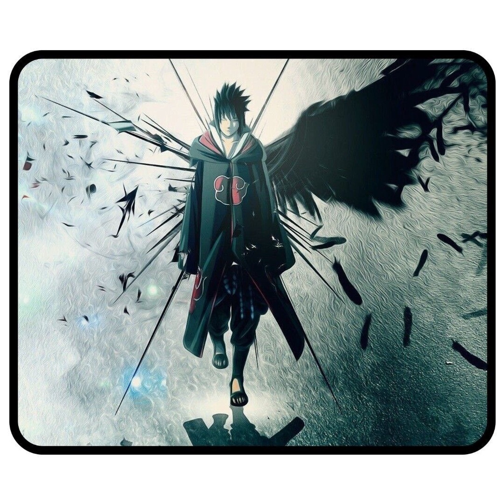 Uchiha Sasuke - Naruto Shippuden 240mm*200mm Lock Edge Gaming Anime ...