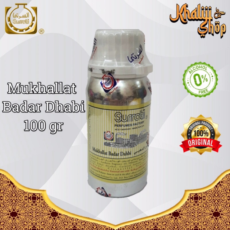 SURRATI MUKHALLAT BADAR DAHBI 100ml ATTAR PERFUME FROM DUBAI | Shopee ...