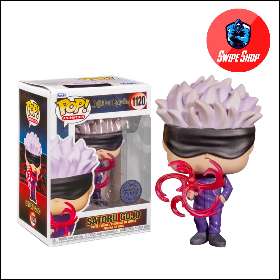 Funko Pop Satoru Gojo Red Technique Jujutsu Kaisen Exclusive | Shopee ...