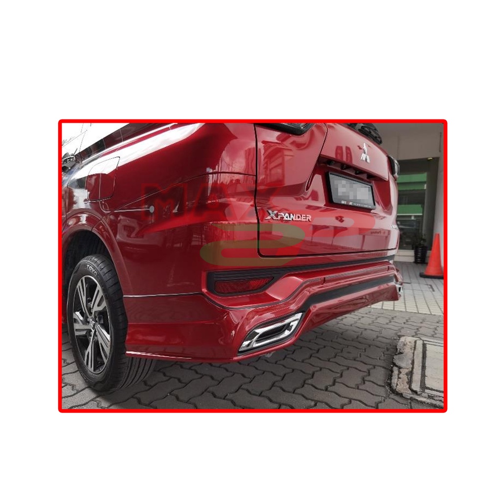Mitsubishi Xpander (Exclusive) Rear Back Skirt Skirting Lower Lip Body ...