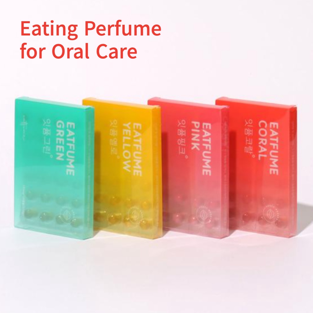 [Eatfume] Breath Fresherner Eating Perfume 24 capsules/pack (3.12g) Bad ...