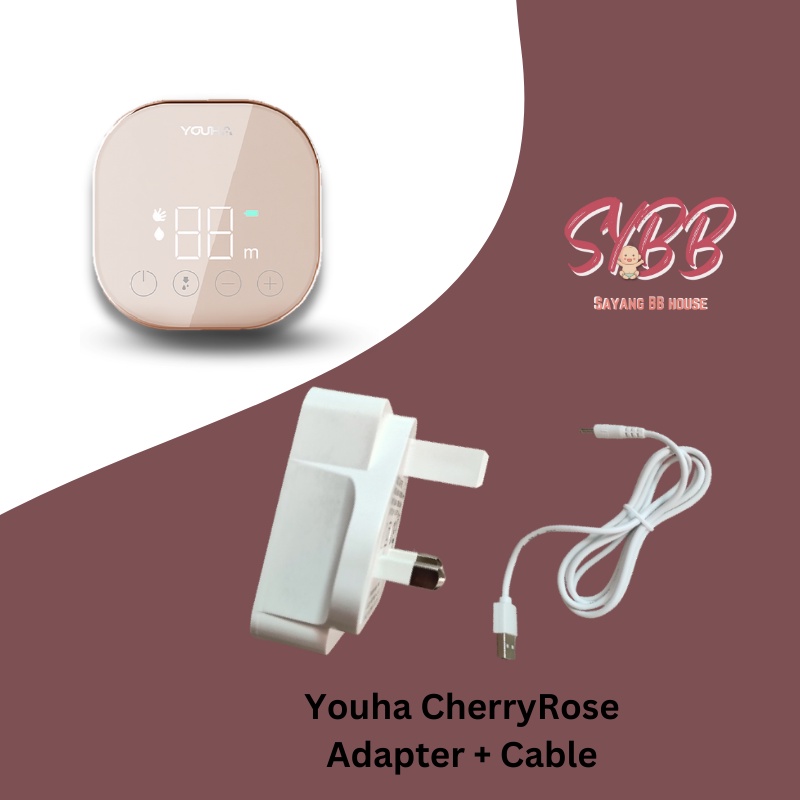 Youha Cherry Rose - Adapter + Cable / Youha Cherry Rose Braest pump ...