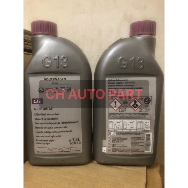 100%ORIGINAL VOLKSWAGEN COOLANT G13 G013A8JM1(1.5L)PINK COLER COOLANT VOLKSWAGEN G13 COOLANT ...