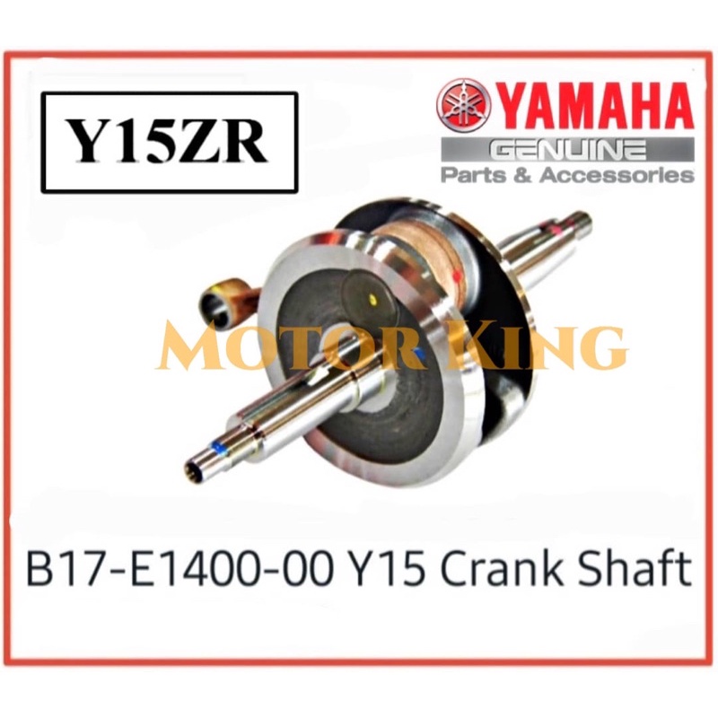 Crank Shaft Crankshaft Yamaha Y15 Y15ZR Y SUKU YSUKU Original HLY Yamaha | Shopee Malaysia