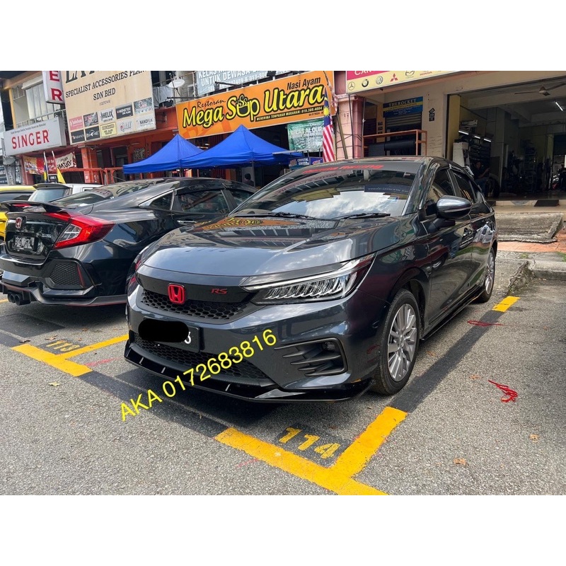 Honda City Hatchback 2022 Full Diffuser Rs V2 With Paint Ready Stock ...