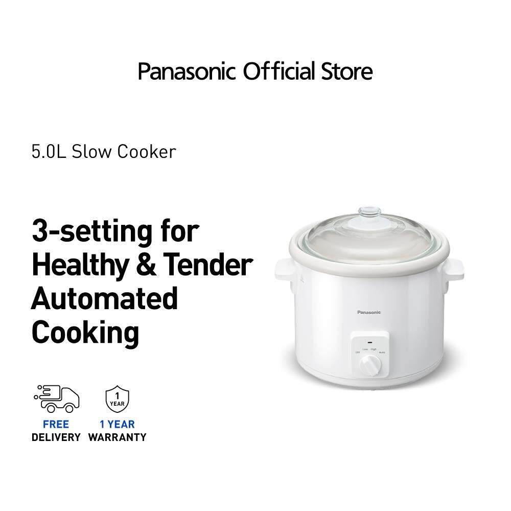 PANASONIC NF-N51A 5.0L SLOW COOKER NF-N51AWSK CERAMIC POT | Shopee Malaysia