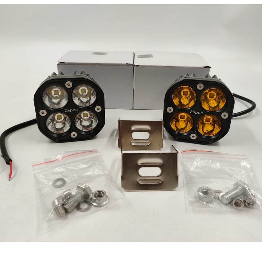 Type S Led 3 Inci Square 40w LED Light Bar Led 4x4 Trucks Cars SUV Jeep ...