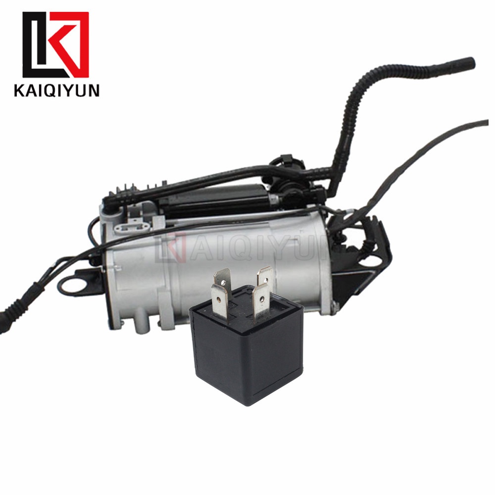 Air Suspension Compressor W/ Relay For Audi Q7 2006-2015 For Porsche ...