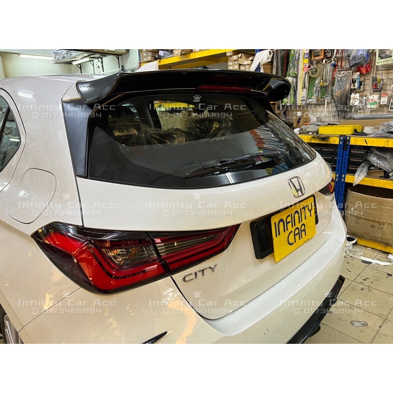 Honda City HB 2022 Hatchback Ducktail Spoiler Lip | Shopee Malaysia