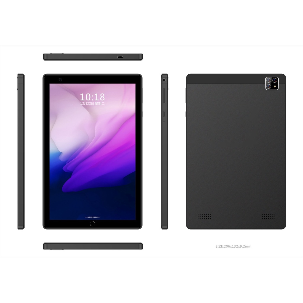 Support Zoom & Google Meet & Google Classroom – Android Tablet Tab 8 ...