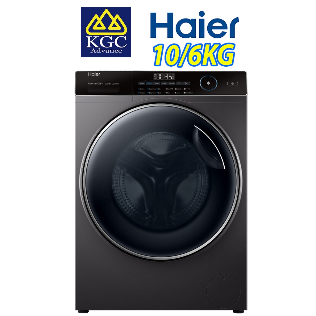 [Free Shipping] Haier 10/6KG Front Load Washer Dryer HWD100-BP14959S8 ...