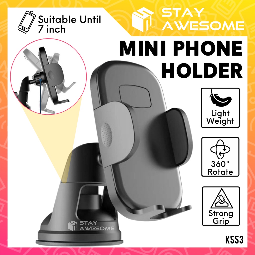 In Car Phone Holder Dashboard Phone Holder Car Handphone Holder Fon ...