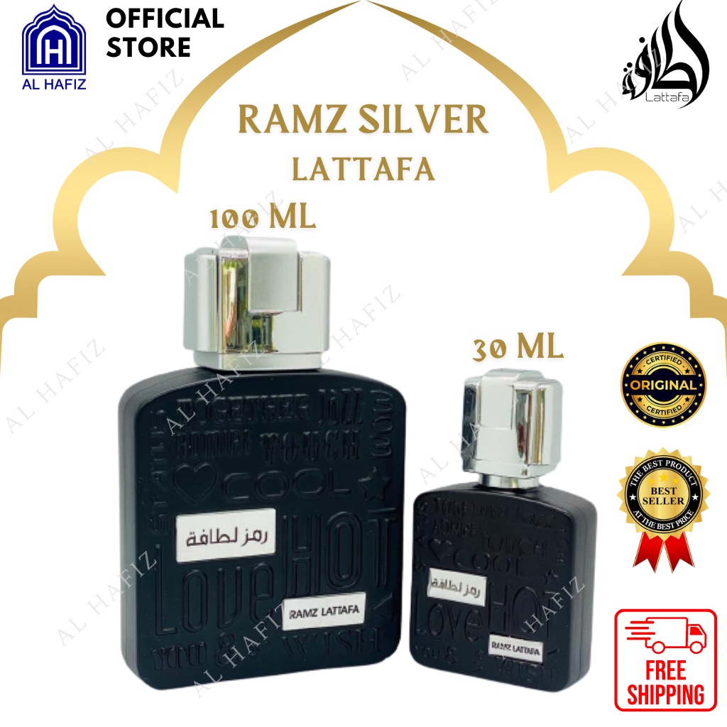 Ramz lattafa silver perfume EDP Original from Dubai 100 ml Original ...