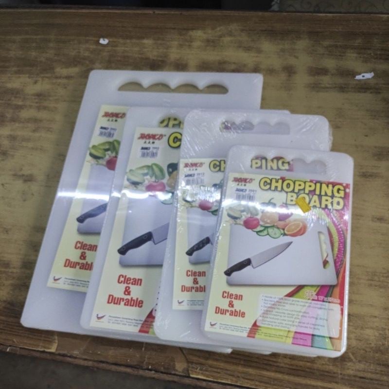 Rayaco / Chopping board clean & durable / 4size Cutting board / papan ...