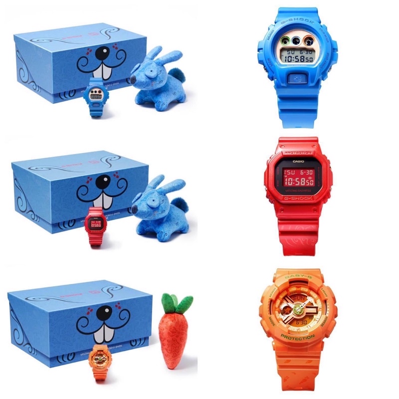 READY STK RABBIT YEAR COLLECTION CASIO G-SHOCK DW-5600MTSS22-4PFM/BA ...