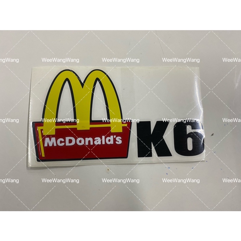 💥Ready Stock💥VW Volkswagen Golf MK6 Car Sticker (McD Style) / Styling ...
