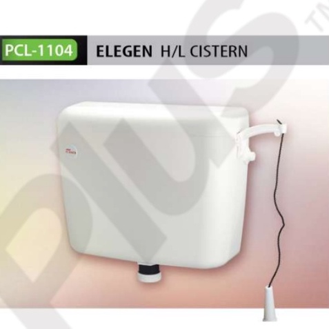 TECHPLAS 9LITRES Plastic Water Cistern Toilet Flushing Tank 1103/1104 ...